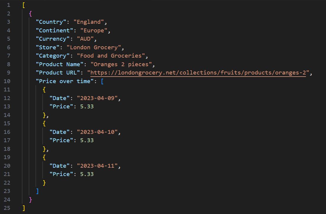 Open Price Engine Home
